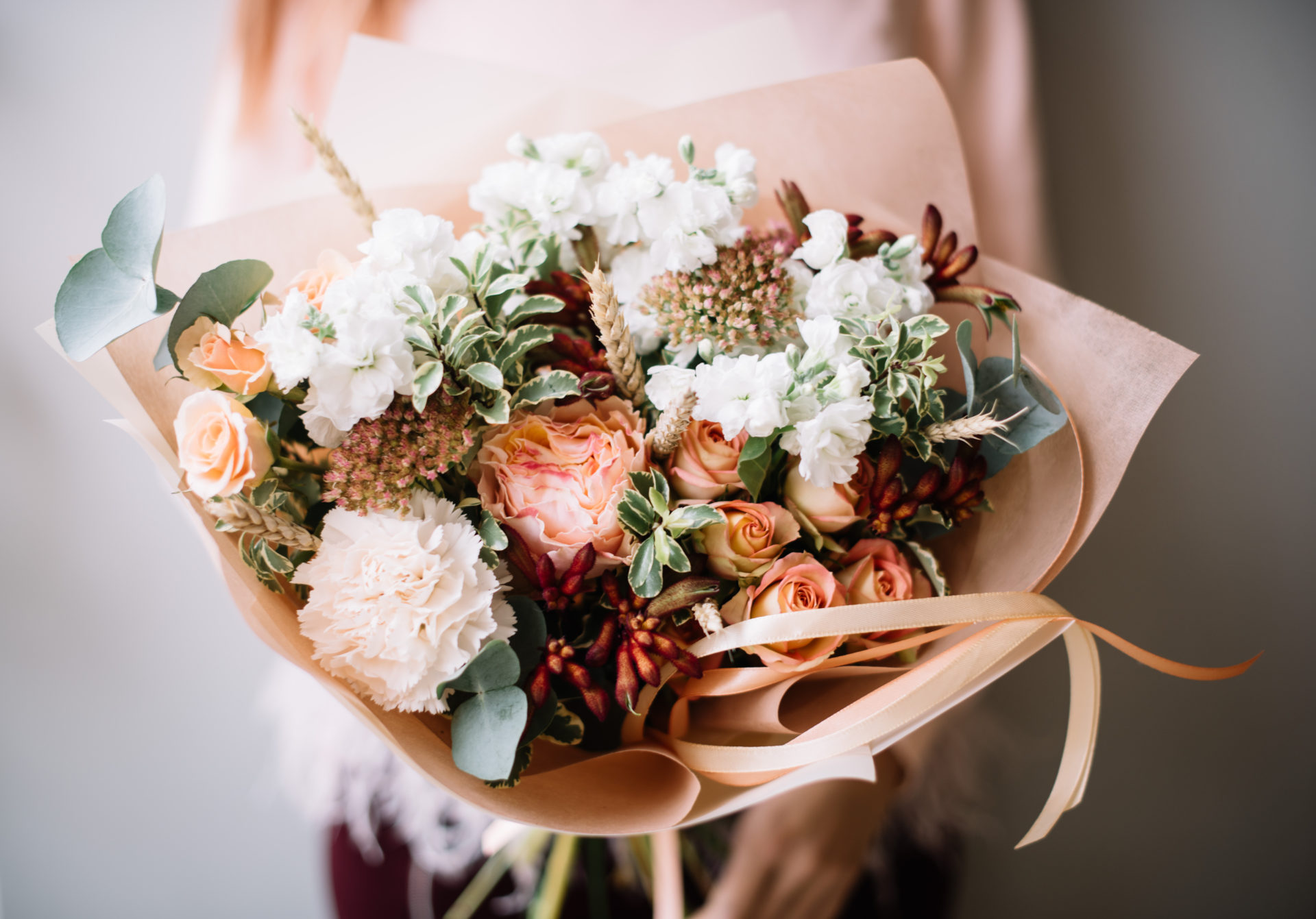 Bouquets de fleurs à livrer à domicile • Fleurs et Création