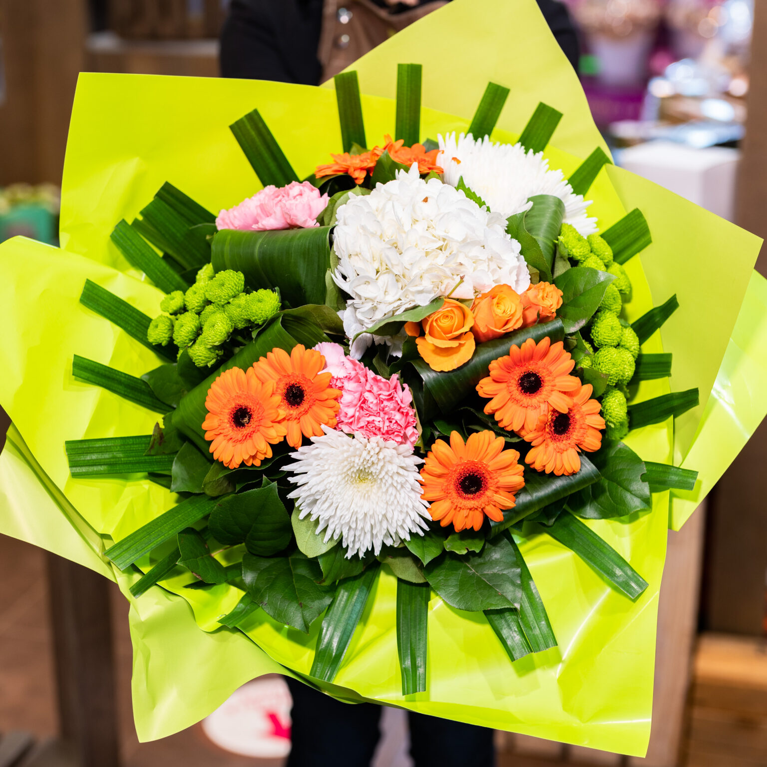 Bouquets de fleurs à livrer à domicile • Fleurs et Création